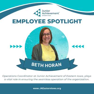 🌟 Staff Spotlight: Beth Horan 🌟 | Junior Achievement of Eastern Iowa